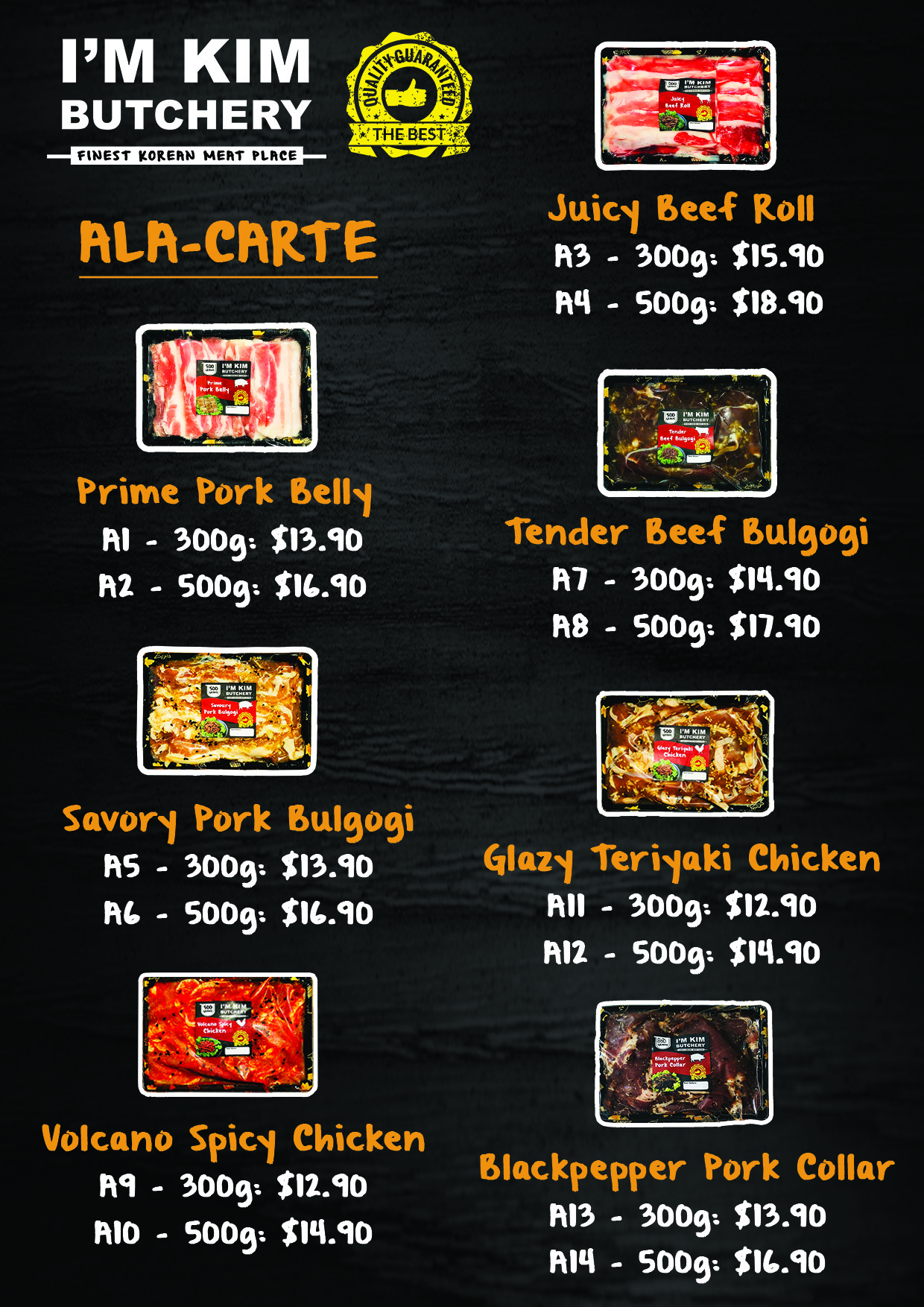 I'm Kim Butchery - Marinated Meat Delivery - Kingdom Food Group