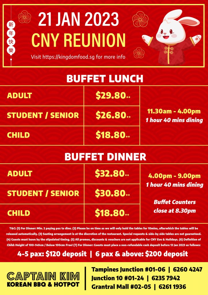 Captain Kim Korean BBQ & Hotpot - Kingdom Food Group