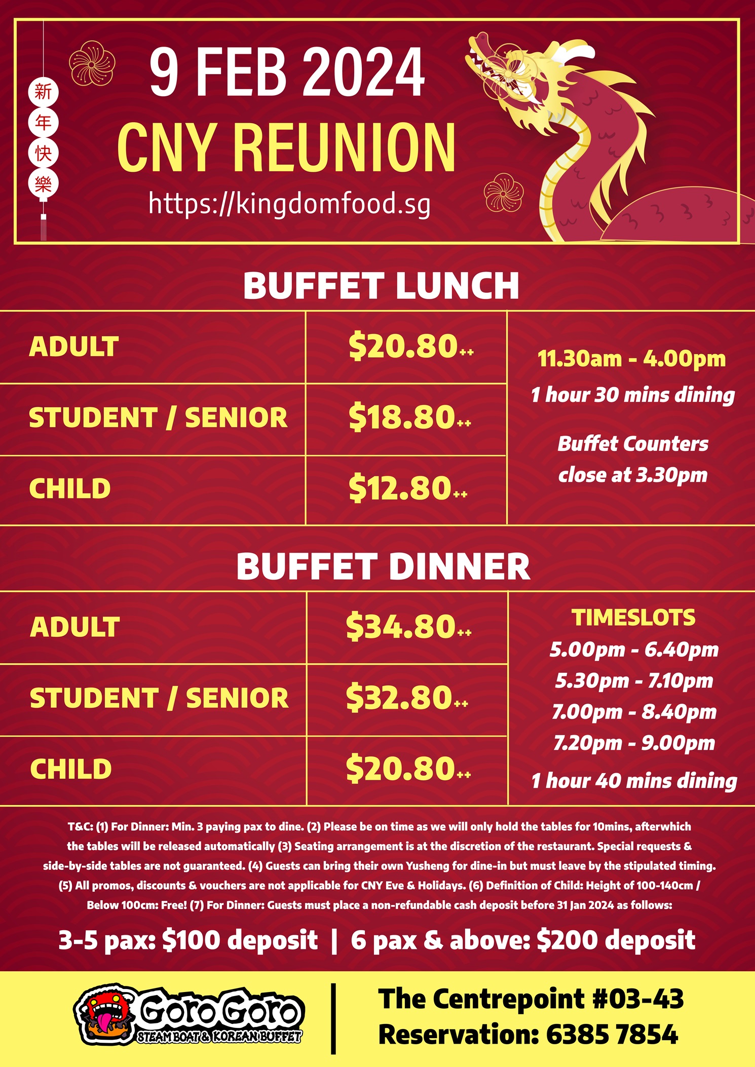 GoroGoro Steamboat & Korean Buffet - Kingdom Food Group