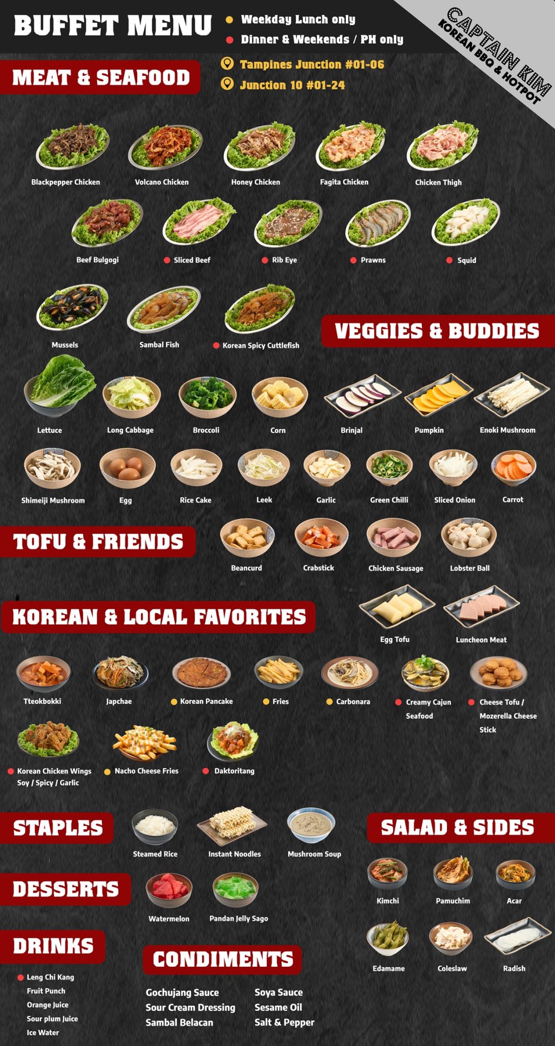 Captain Kim - Halal-Certified Korean BBQ & Hotpot Buffet - Kingdom Food ...