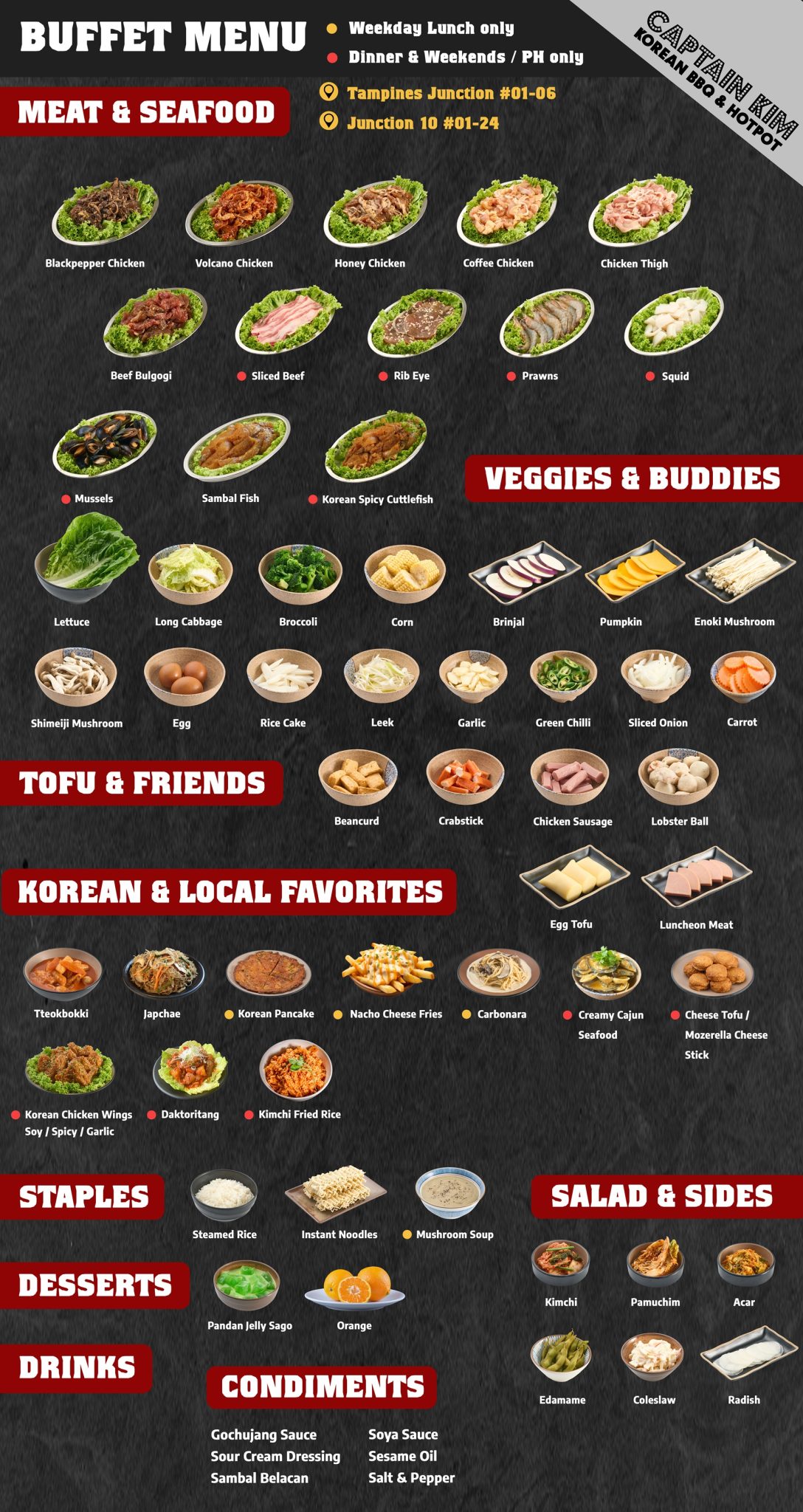 Captain Kim - Halal-Certified Korean BBQ & Hotpot Buffet - Kingdom Food ...